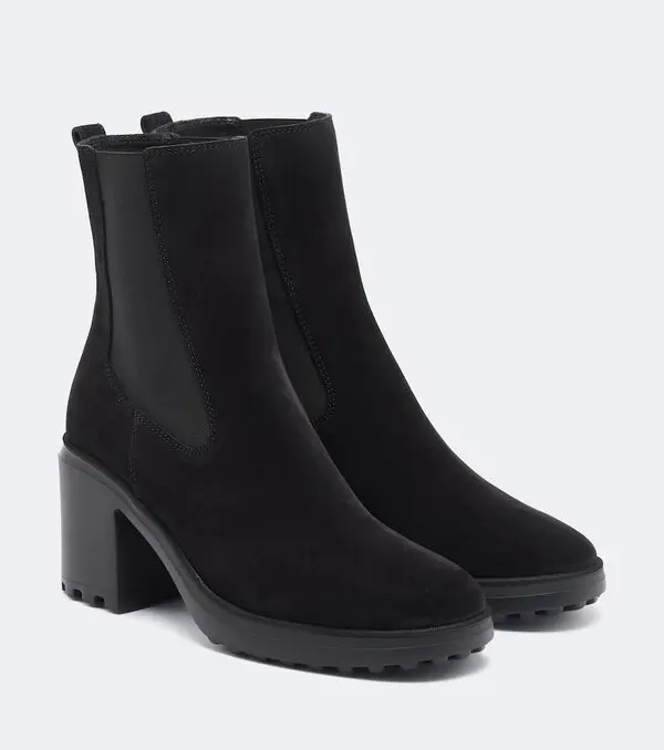 Hogan Suede Ankle Boots