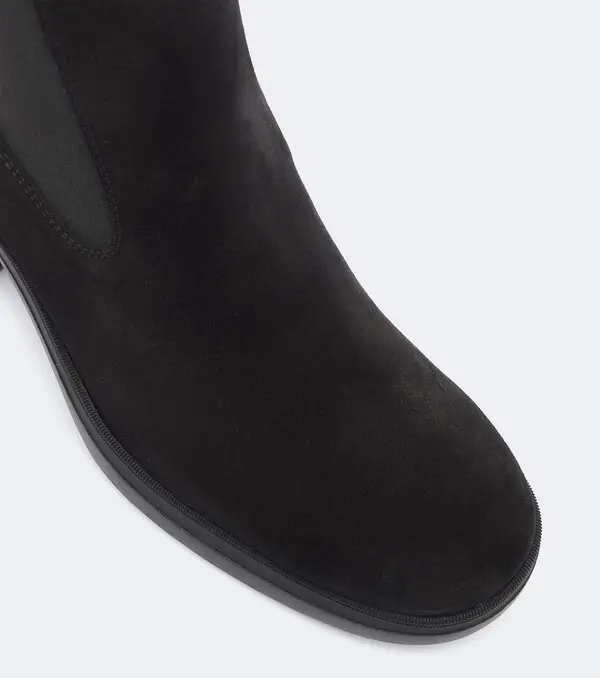 Hogan Suede Ankle Boots
