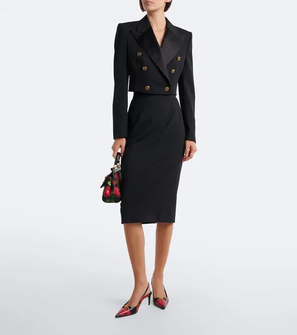 Dolce & Gabbana Sicily Small Embellished Floral Top-handle Bag