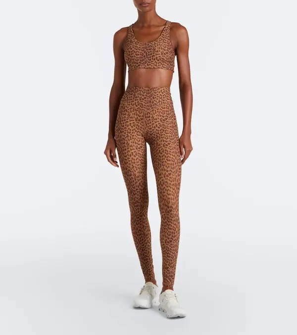 The Upside Javan Leopard-print Leggings