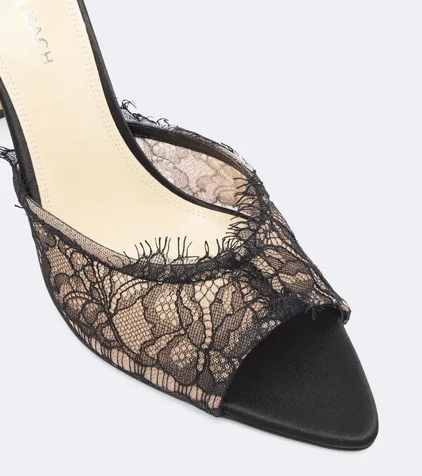 Mach & Mach Devon Lace Mules