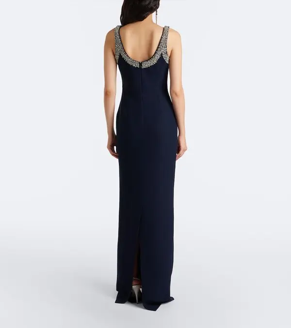 THE NEW ARRIVALS ILKYAZ OZEL Crystal-embellished Gown