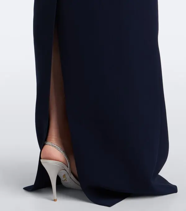 THE NEW ARRIVALS ILKYAZ OZEL Crystal-embellished Gown