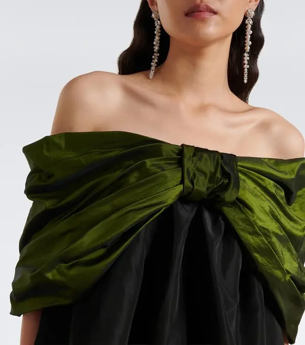 Simone Rocha Draped Off-shoulder Top
