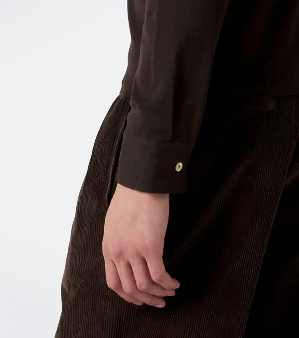THE ROW Reyes Cotton Jersey Polo Shirt