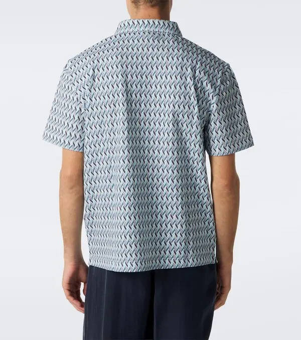 Missoni Zigzag Cotton Polo Shirt