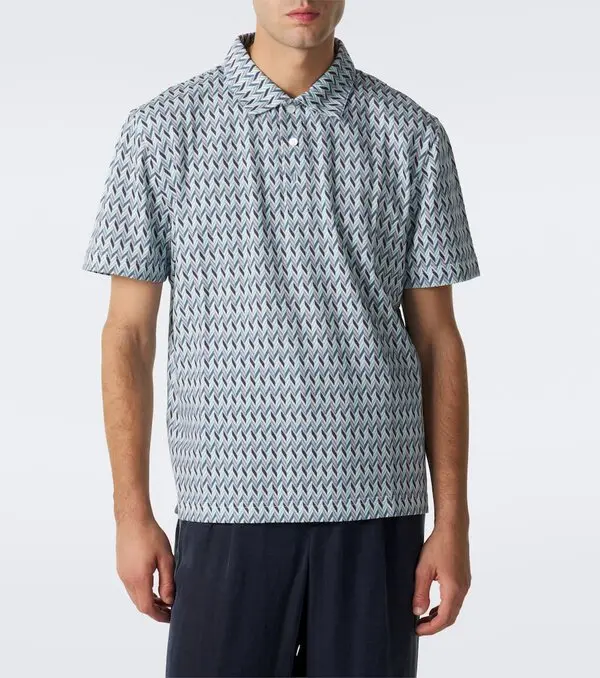 Missoni Zigzag Cotton Polo Shirt