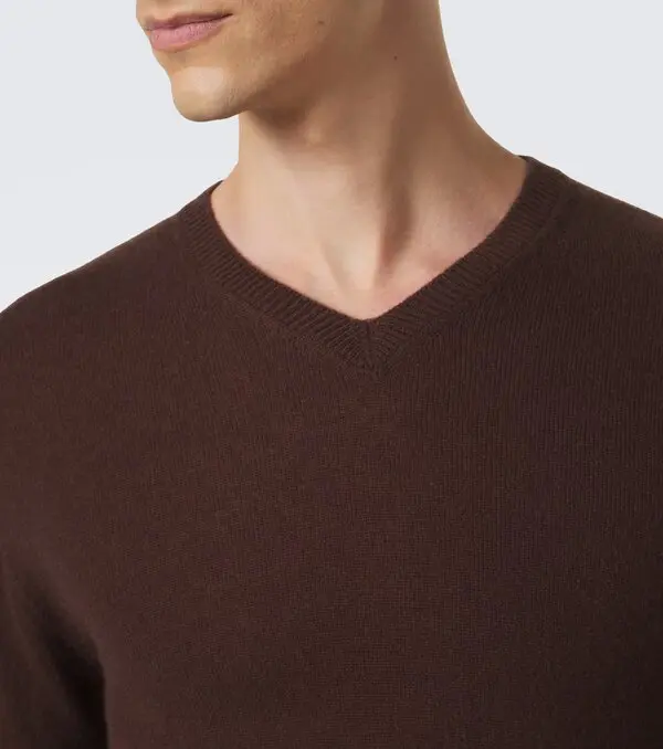 THE ROW Thamm Cashmere Sweater - Brown