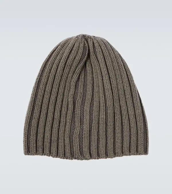 Our Legacy Boston Ribbed-knit Wool Beanie