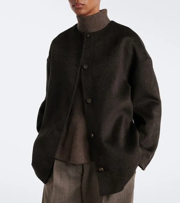 Loulou De Saison Dunne Wool And Cashmere Coat