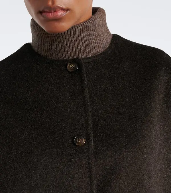Loulou De Saison Dunne Wool And Cashmere Coat