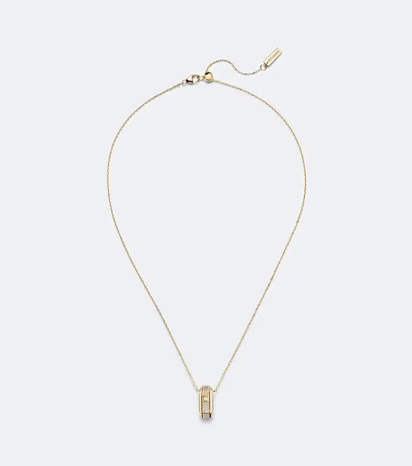 Messika Moderniste 18kt Pendant Necklace With Diamonds - Gold