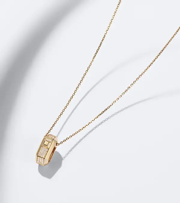 Messika Moderniste 18kt Pendant Necklace With Diamonds