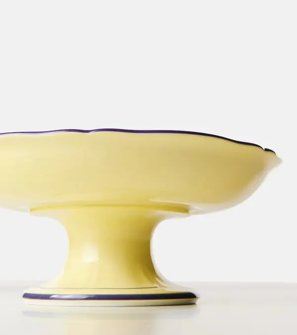 GINORI 1735 Oriente Italiano Porcelain Fruit Bowl - Yellow