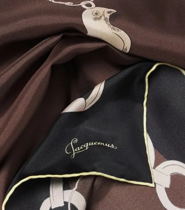 Jacquemus Pampille Silk Scarf