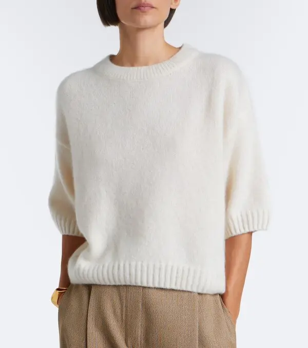 Jardin Des Orangers Cashmere And Silk Blend Sweater