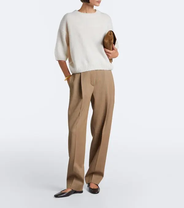 Jardin Des Orangers Cashmere And Silk Blend Sweater