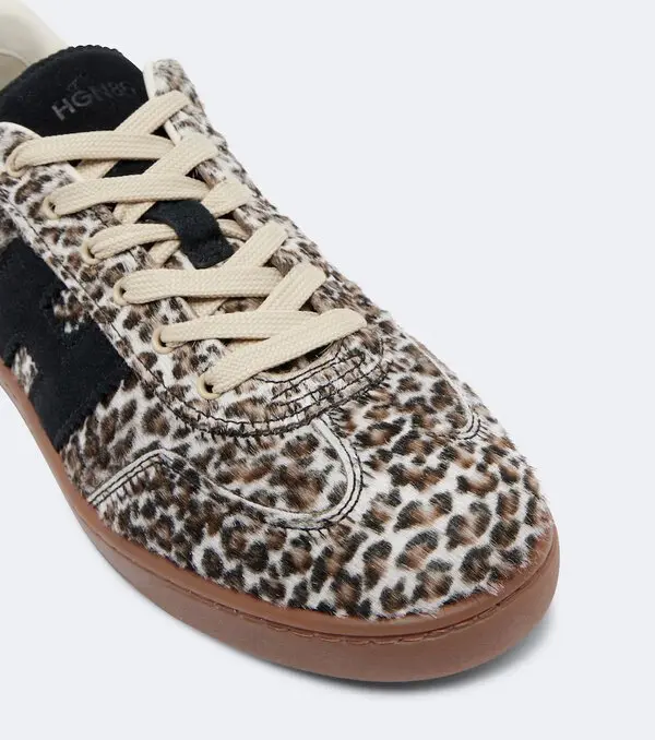 Hogan H647 Printed Calf Hair Sneakers