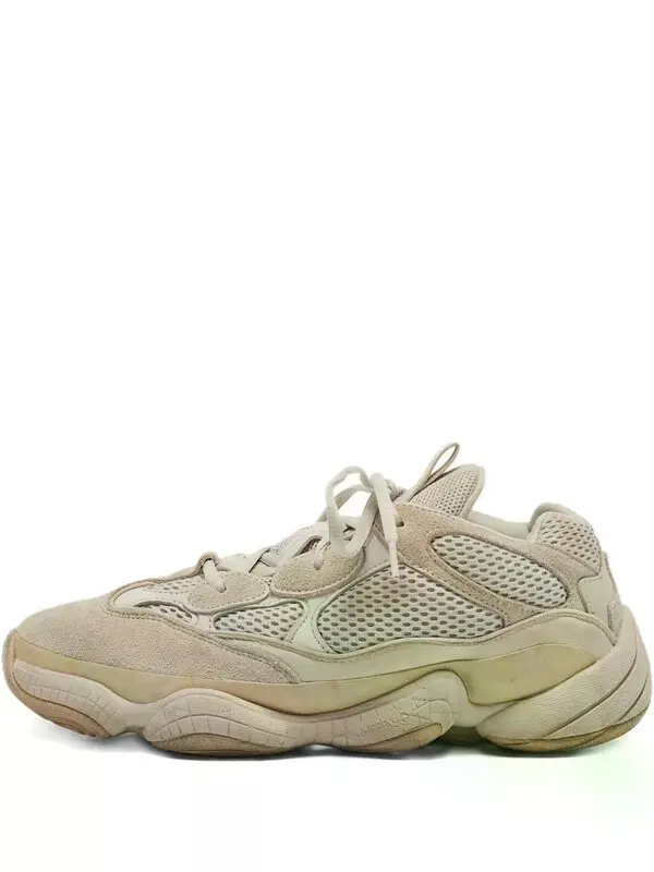 ADIDAS X YEEZY Suede Mesh Sneakers