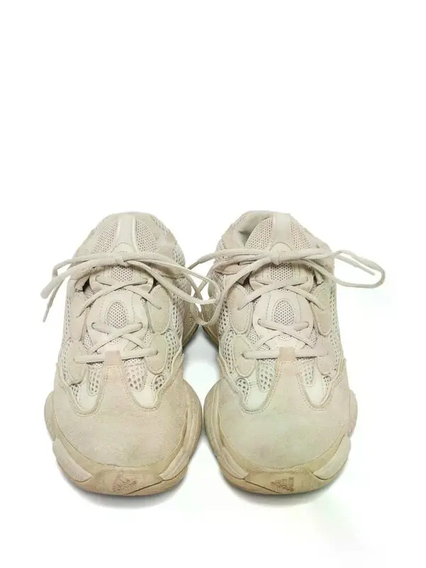 ADIDAS X YEEZY Suede Mesh Sneakers