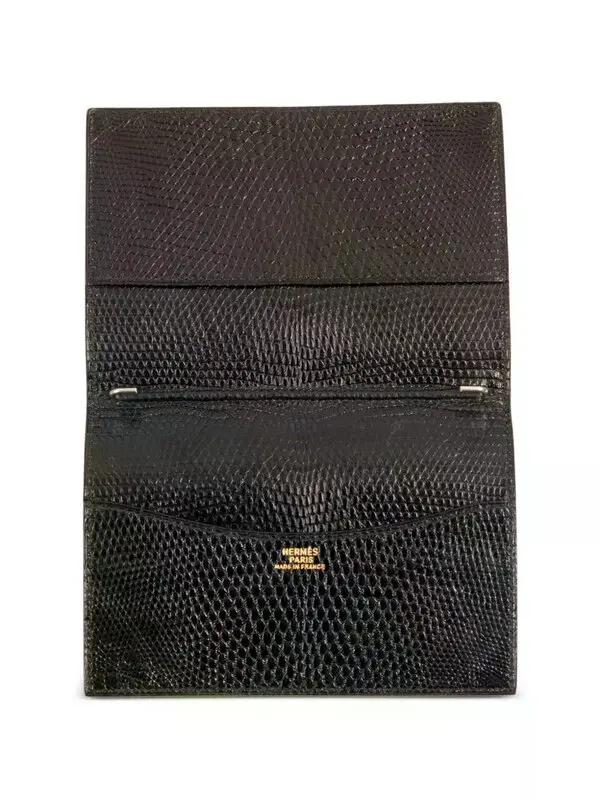 Hermès 2000s Lizard-skin Effect Diary Cover