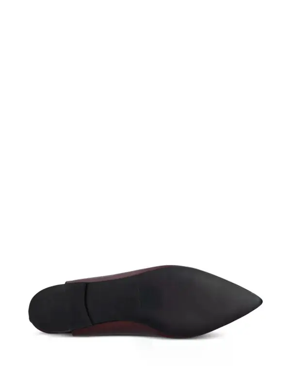 Moschino Pointed-toe Ballet Flats