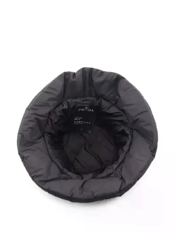 Prada 2010s Re-nylon Quilted Bucket Hat
