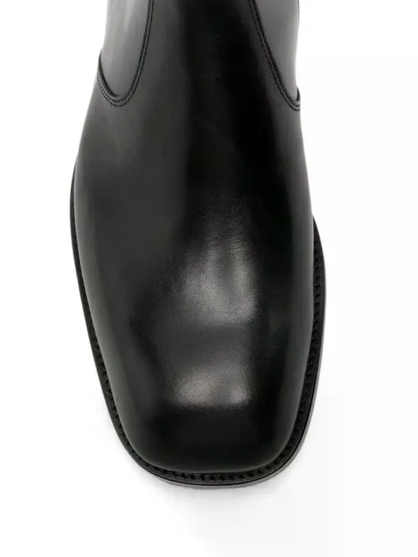 LEMAIRE Leather Ankle Boots