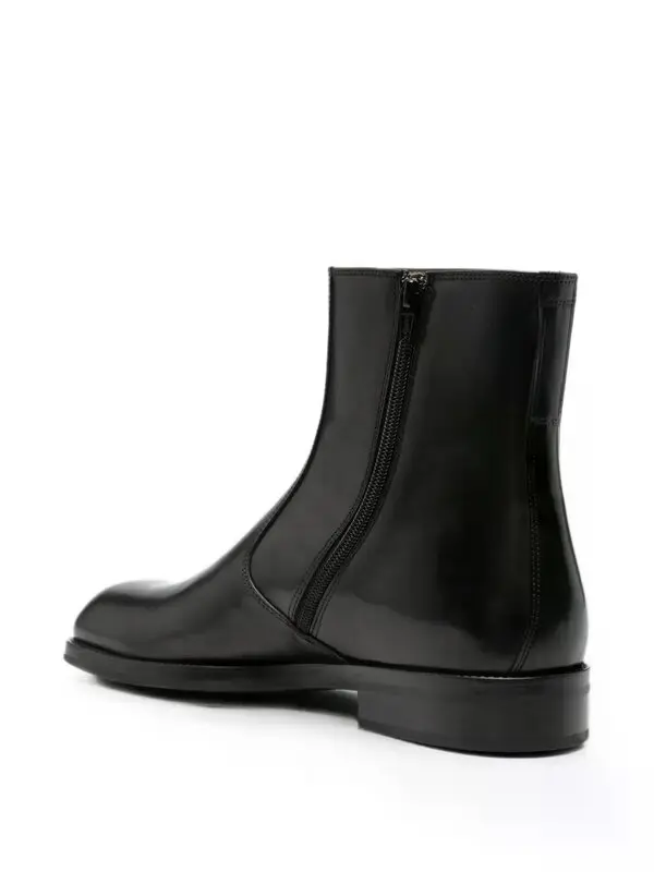 LEMAIRE Leather Ankle Boots