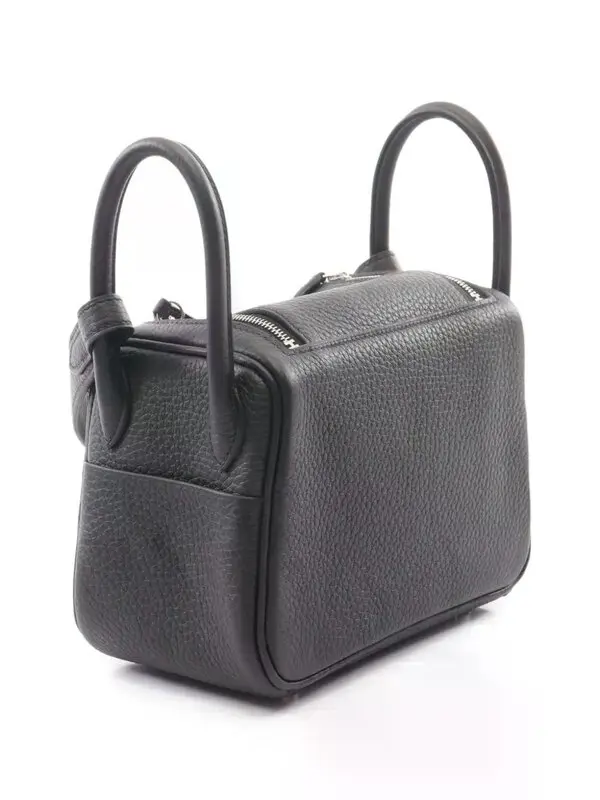 Hermès Mini Lindy Shoulder Bag - Black