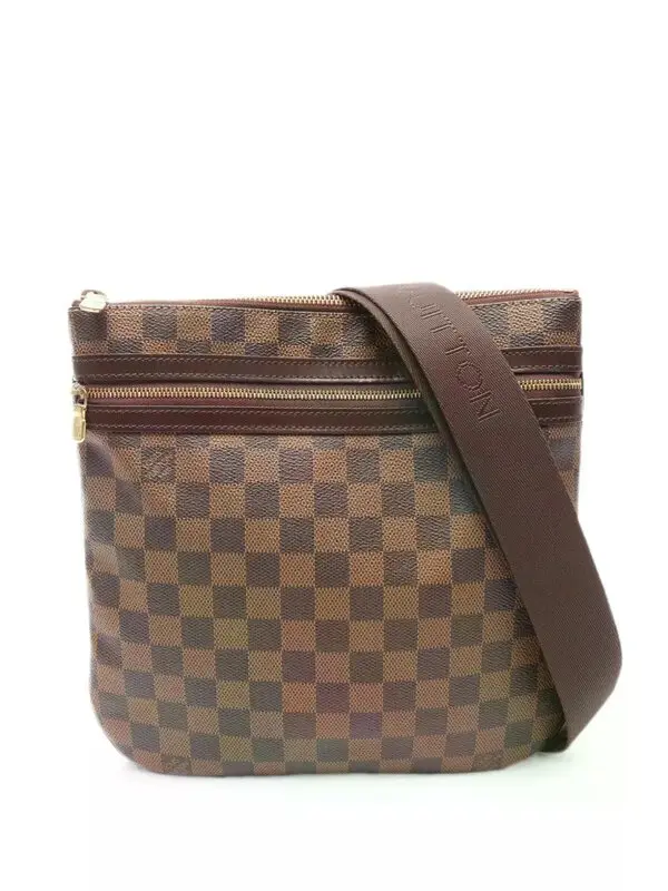 LOUIS VUITTON 2009 Bosphore Damier Ebene Cross Body Bag