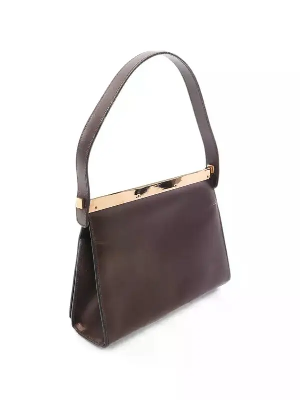 Gucci 2000s Metal-bar Tote Bag
