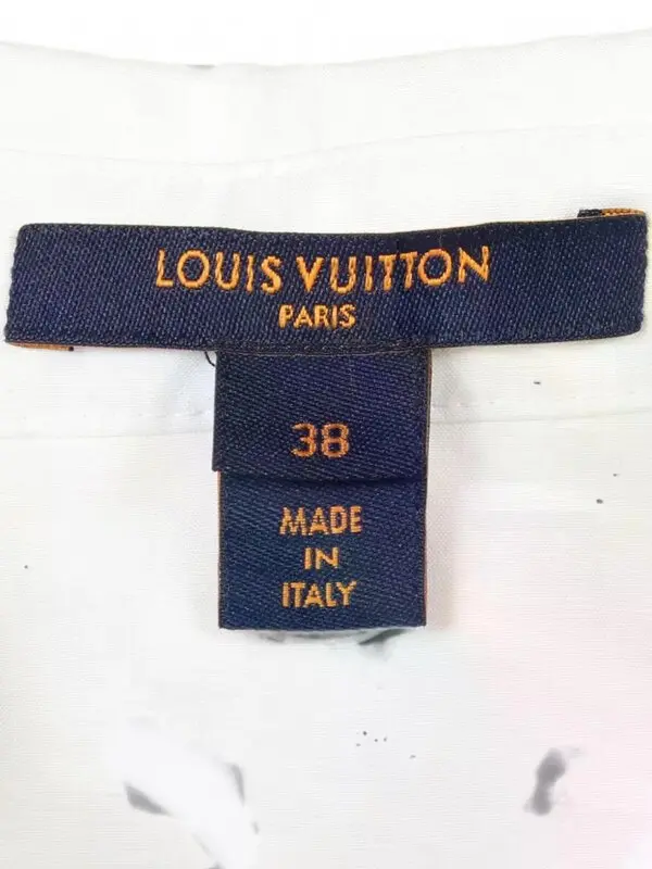 LOUIS VUITTON 2000s Cut-out Button-down Shirt