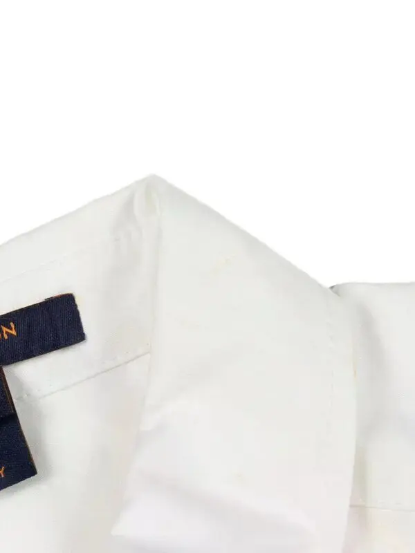 LOUIS VUITTON 2000s Cut-out Button-down Shirt