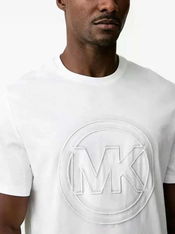 Michael Kors Logo-charm Cotton Jersey T-shirt