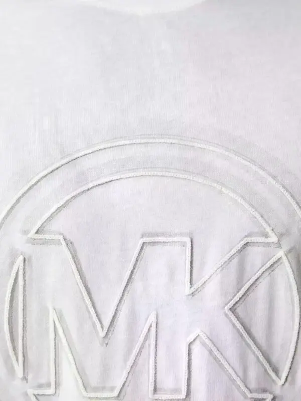 Michael Kors Logo-charm Cotton Jersey T-shirt