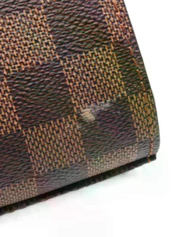 LOUIS VUITTON 2000 Triana Damier Ebène Tote Bag