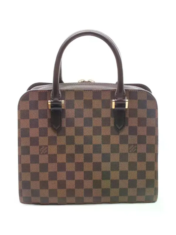 LOUIS VUITTON Damier Ebene Triana Tote Bag
