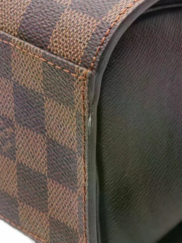 LOUIS VUITTON Damier Ebene Triana Tote Bag