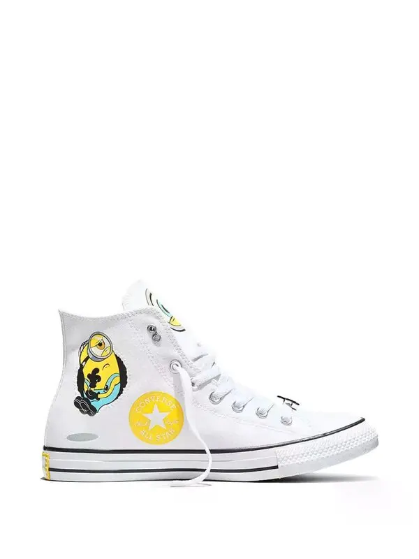 CONVERSE X Minions Chuck Taylor All Star High Top Sneakers - White