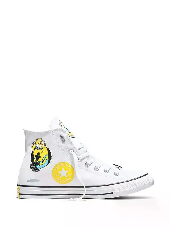 CONVERSE X Minions Chuck Taylor All Star High Top Sneakers - White