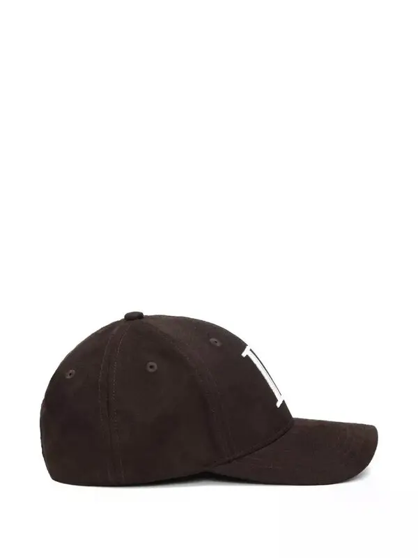 LES DEUX Encore Suede Cap - Brown