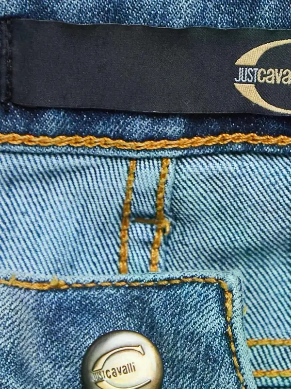Just Cavalli Logo-patch Jeans