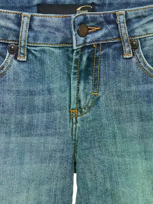 Just Cavalli Logo-patch Jeans