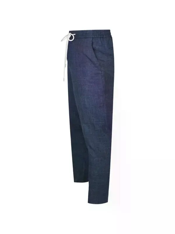 TOMBOLINI Zero Gravity Drawstring Waist Trousers - Blue
