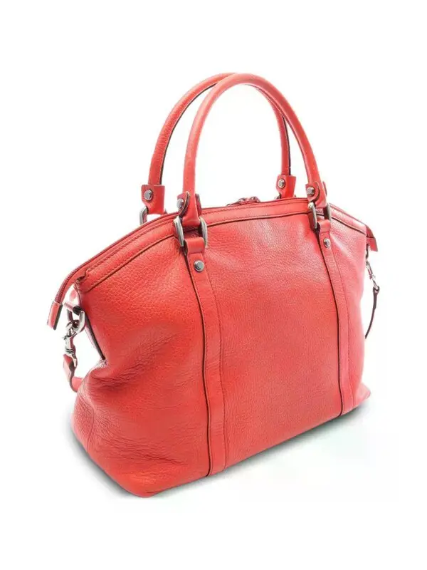 Gucci 2000s Interlocking G Tote Bag - Red