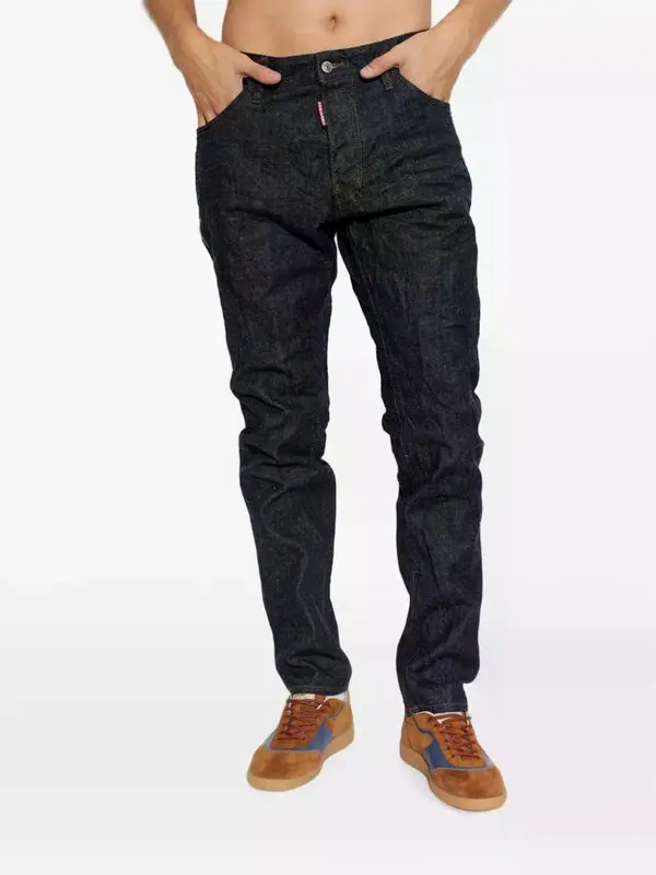 Dsquared2 Indigo Cotton Jeans - Blue