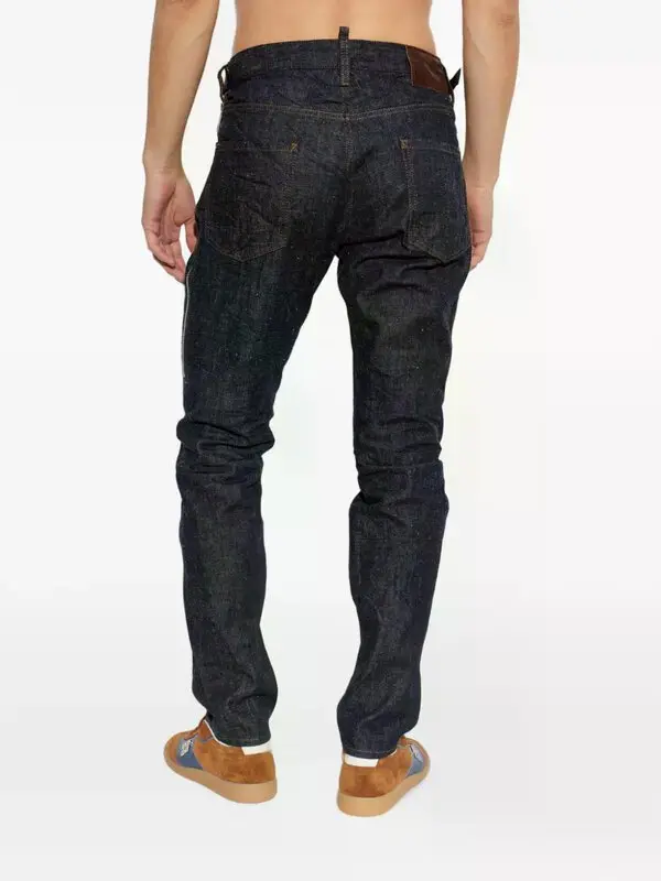 Dsquared2 Indigo Cotton Jeans - Blue