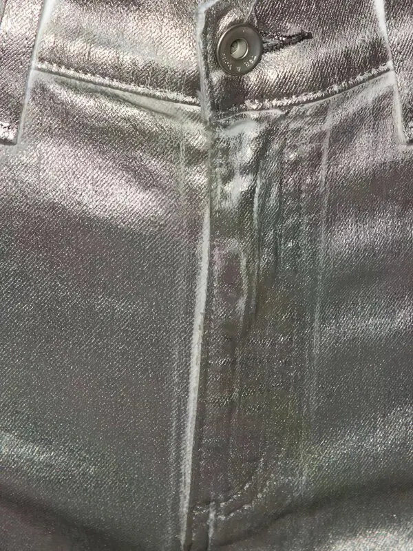 Rag & Bone Metallic Five-pocket Jeans