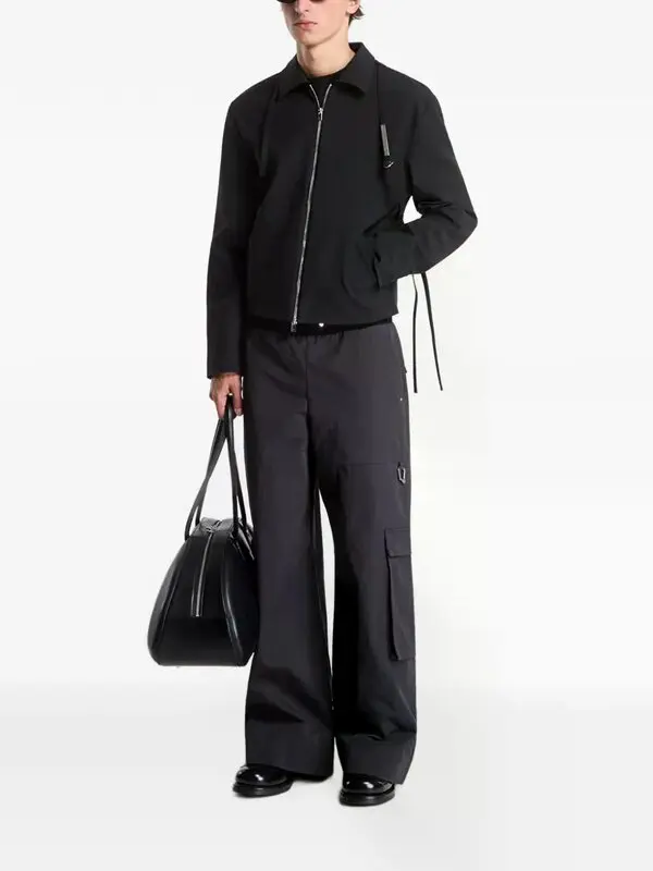 HELIOT EMIL Strap Detail Zip-up Jacket